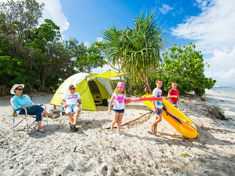 South Currigee Campground South Stradbroke… | Gold Coast Tourist Parks